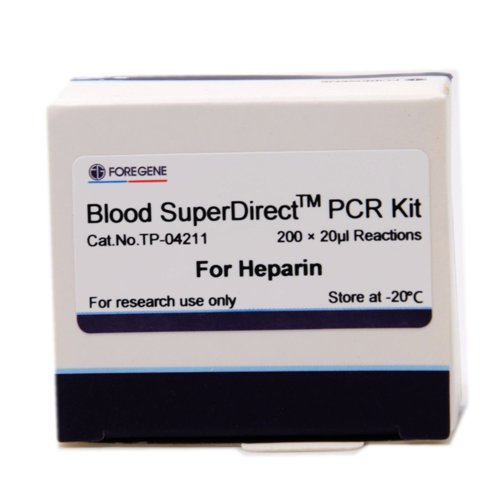 EDTA Blood Direct PCR Kits Heparin Anti Coagulated Whole Blood